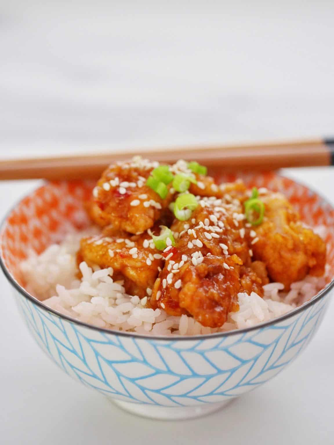 Sticky Sesame Chicken - Mama Loves to Cook