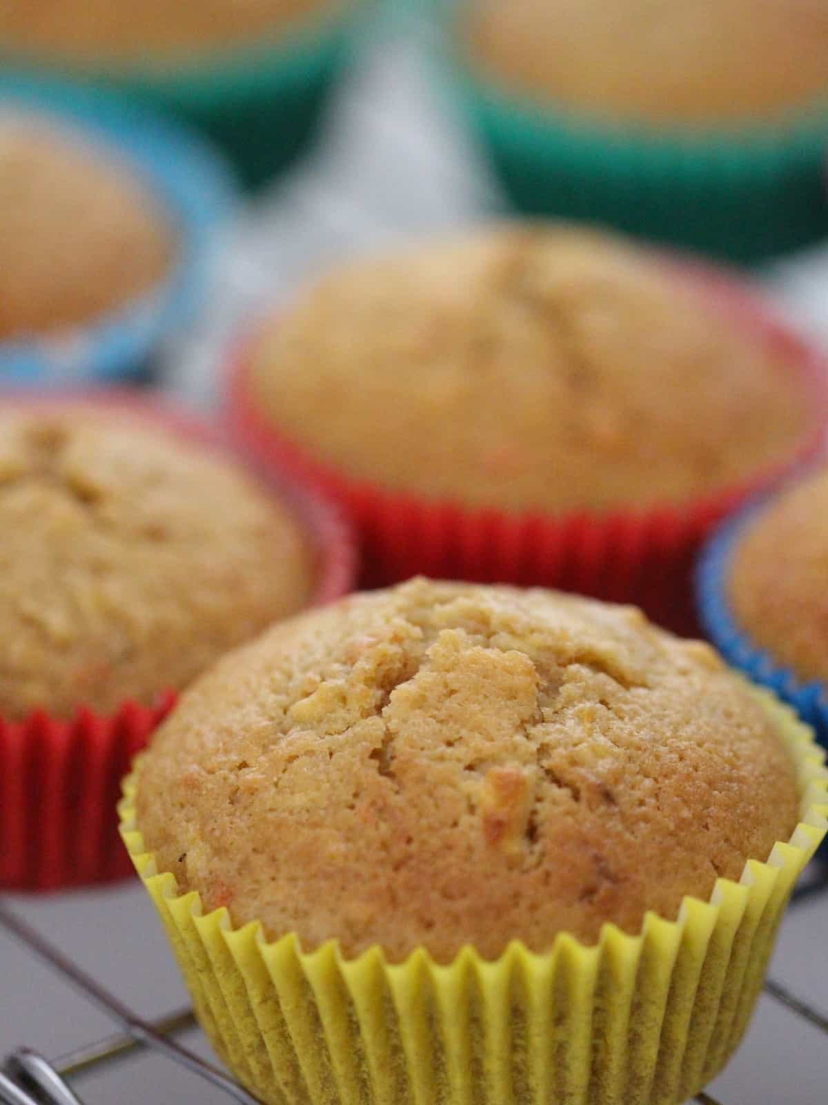 ABC Muffins (Apple Banana Carrot) - Mama Loves to Cook