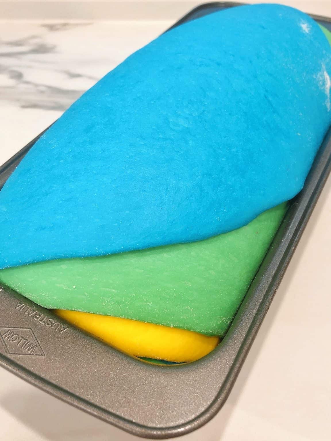 Rainbow Bread - Mama Loves to Cook