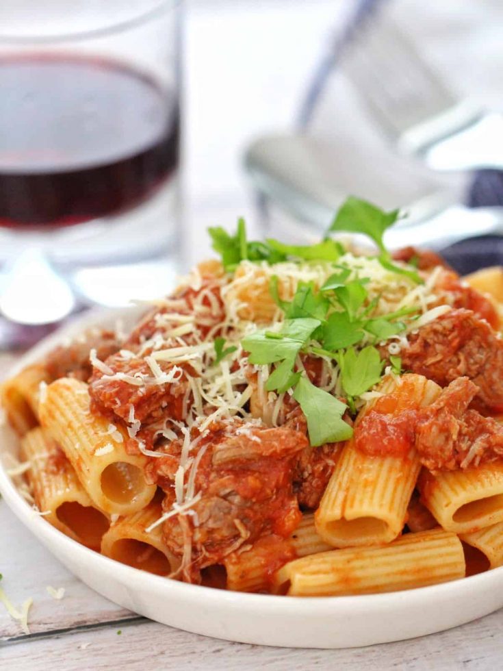 Slow Cooked Lamb Ragu - Mama Loves to Cook