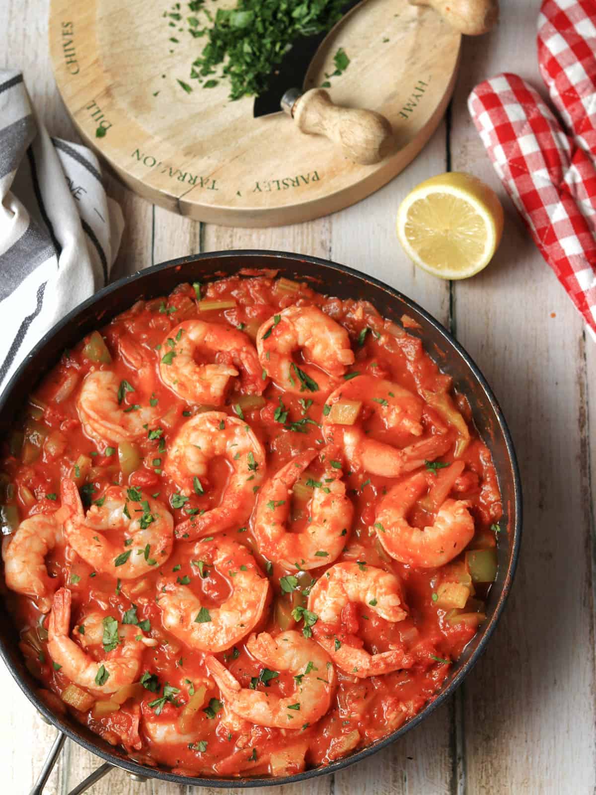 Easy Shrimp Creole - Mama Loves to Cook