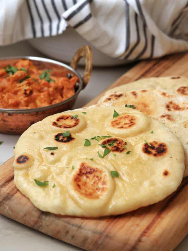 Thermomix Naan Bread - Mama Loves to Cook