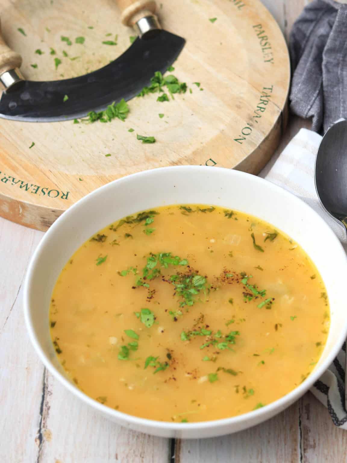 Leftover Chicken Soup - Mama Loves to Cook