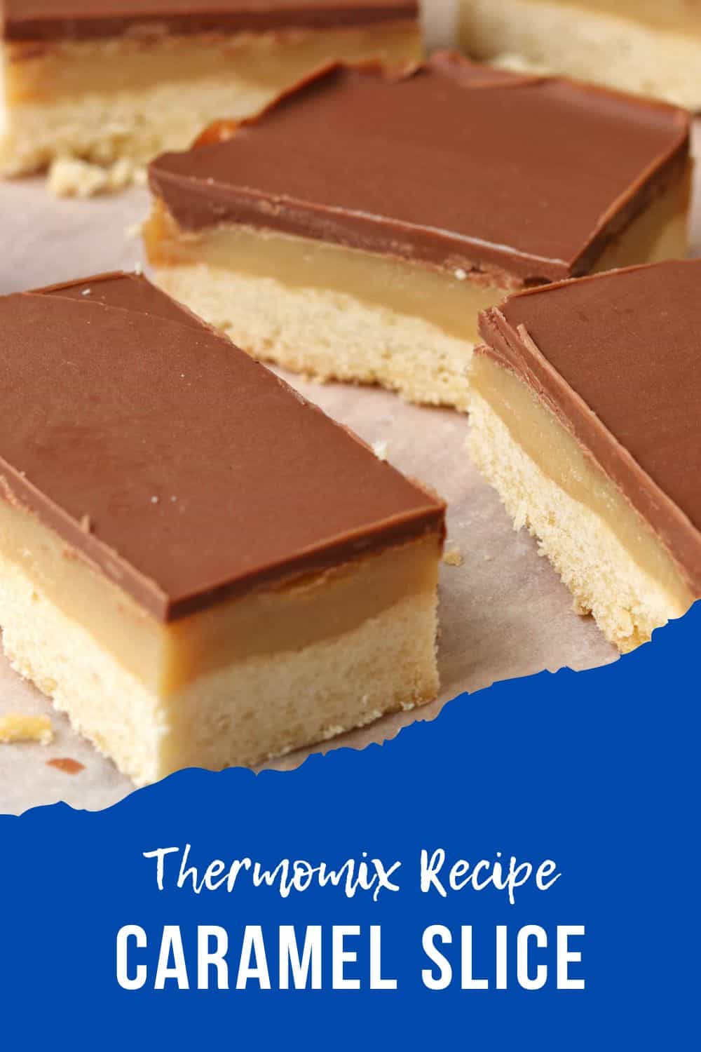 Thermomix Caramel Slice - Mama Loves to Cook