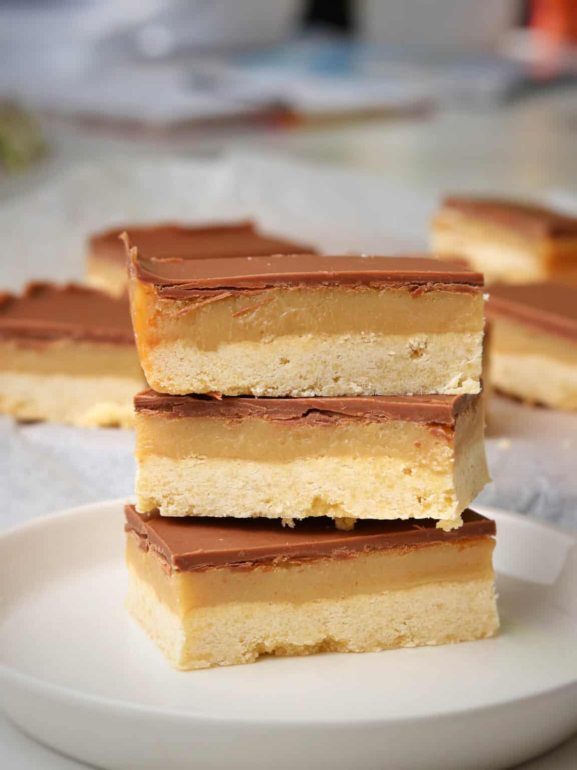 Thermomix Caramel Slice - Mama Loves to Cook