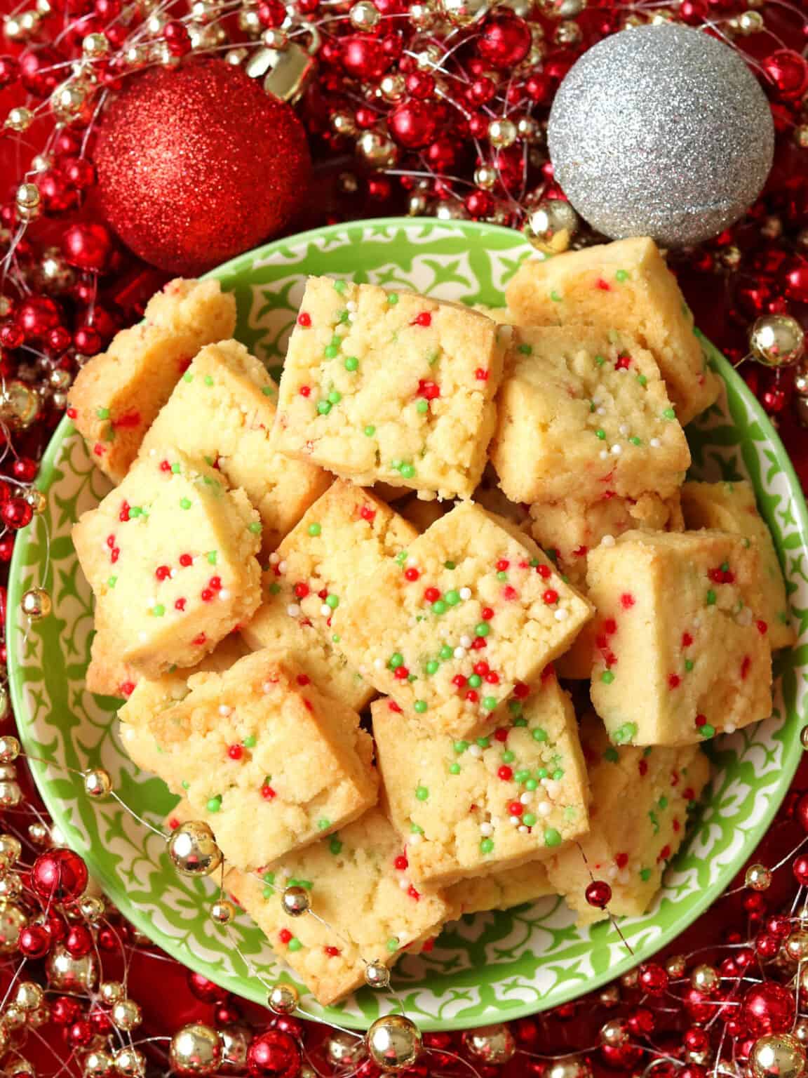 Thermomix Christmas Shortbread Bites - Mama Loves to Cook