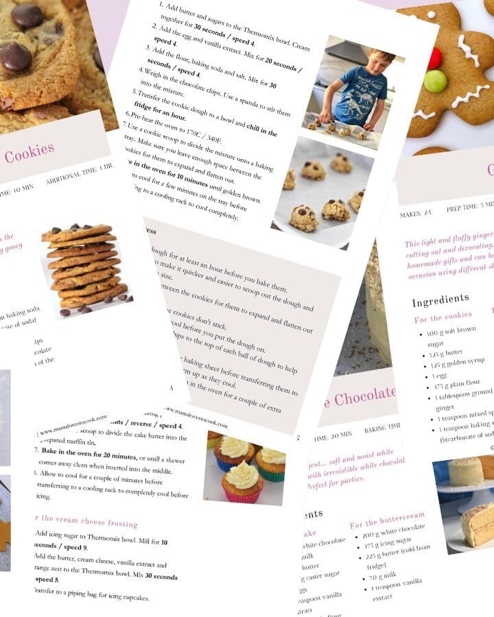 Thermomix Cakes and Cookies ebook - Mama Loves to Cook